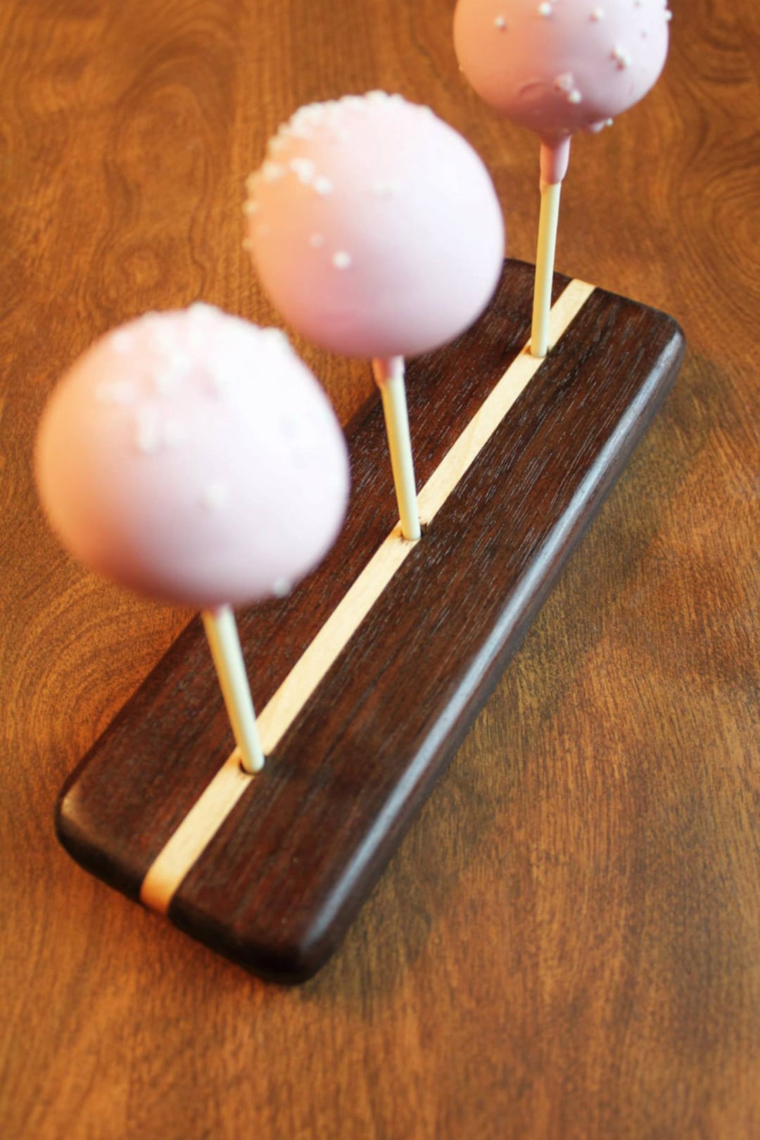 Three Serving Cake Pop Display Stand - Dessert Table - Cake Pop Holder ...