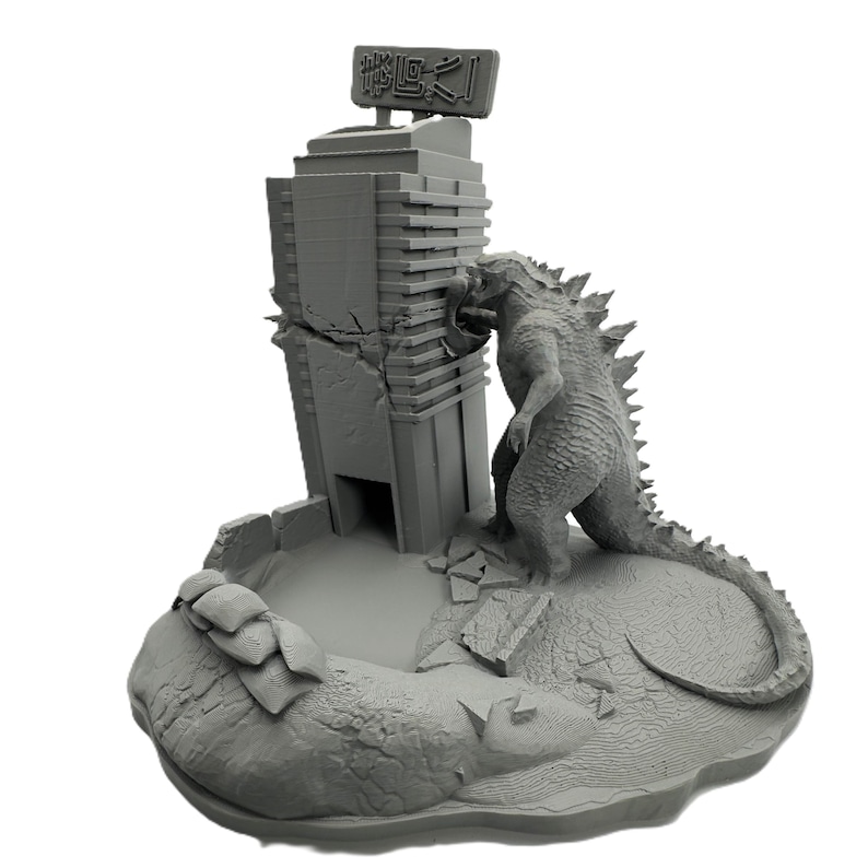 Monster Themed Dice Tower – Kaiju Dice Roller for RPG, Dnd, and ...