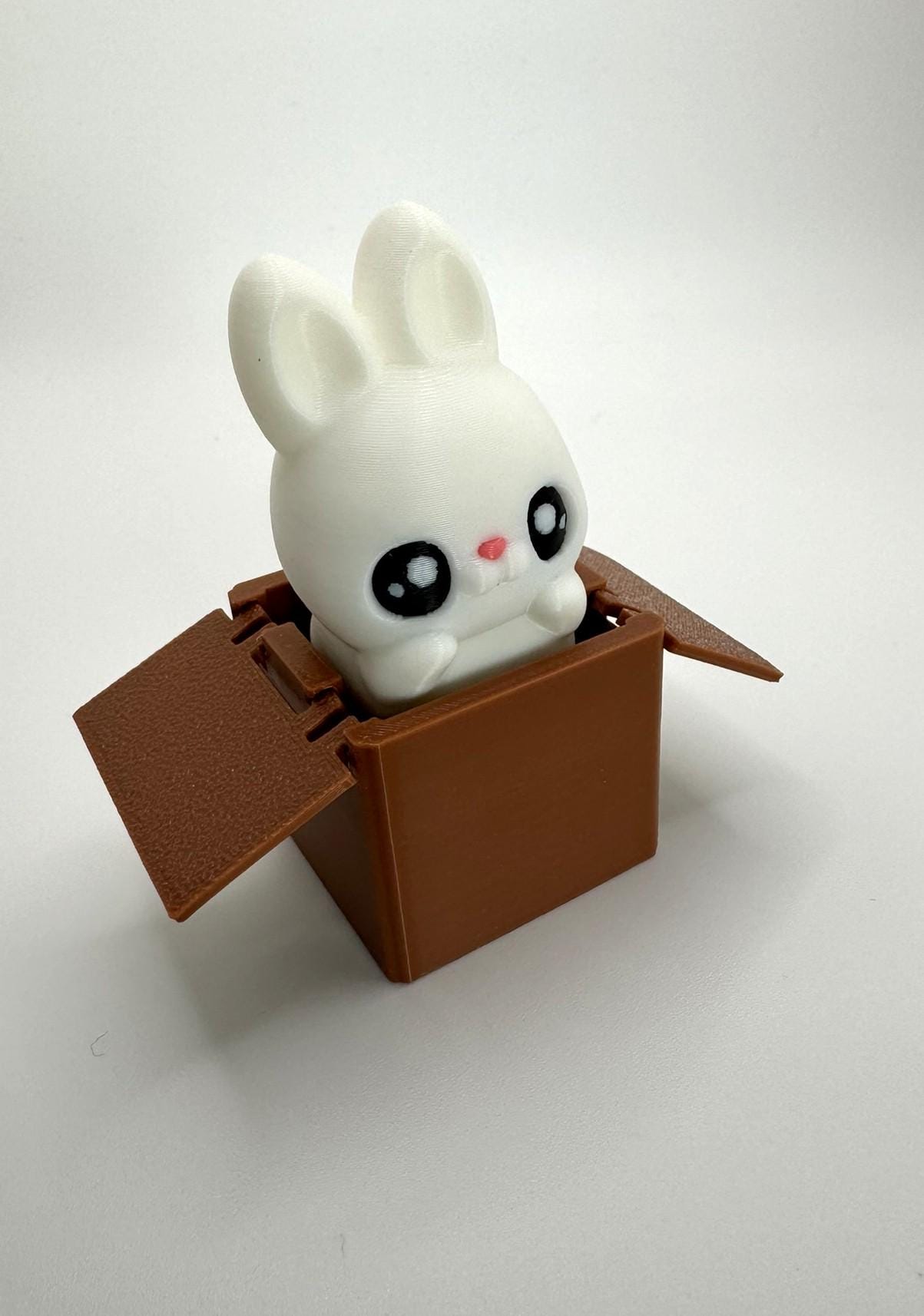 Bunny Fidget Clicker Toy: Stress Relief Gift - Etsy