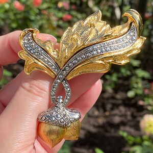 Avon Elegant Acorn Brooch, Ca. 1994 - Etsy