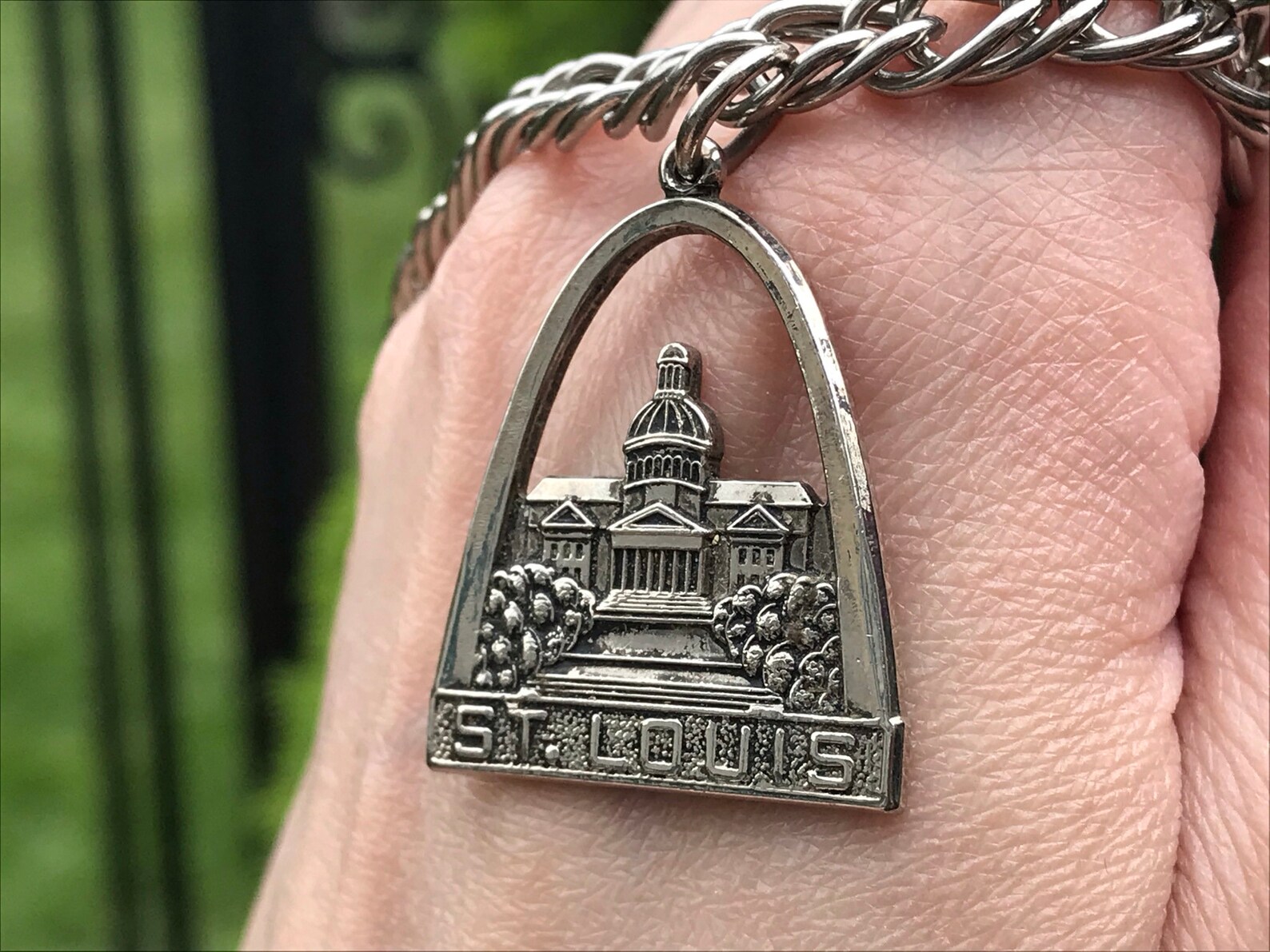 St. Louis Souvenir Charm Bracelet, Signed FORT, Ca. 1970s - Etsy