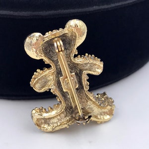 Teddy Bear Brooch, Bumpy Textured, Ca. 1960s - Etsy