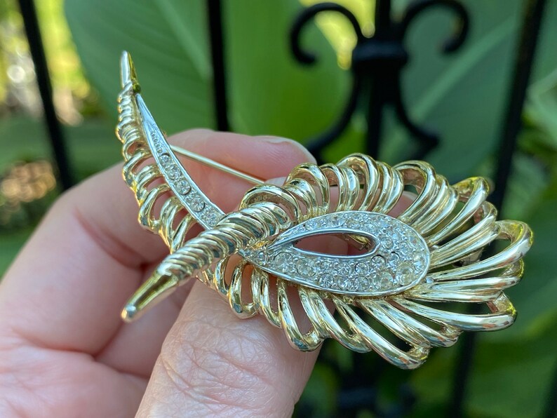 Marboux Rhinestone Brooch, Ca. 1960s - Etsy