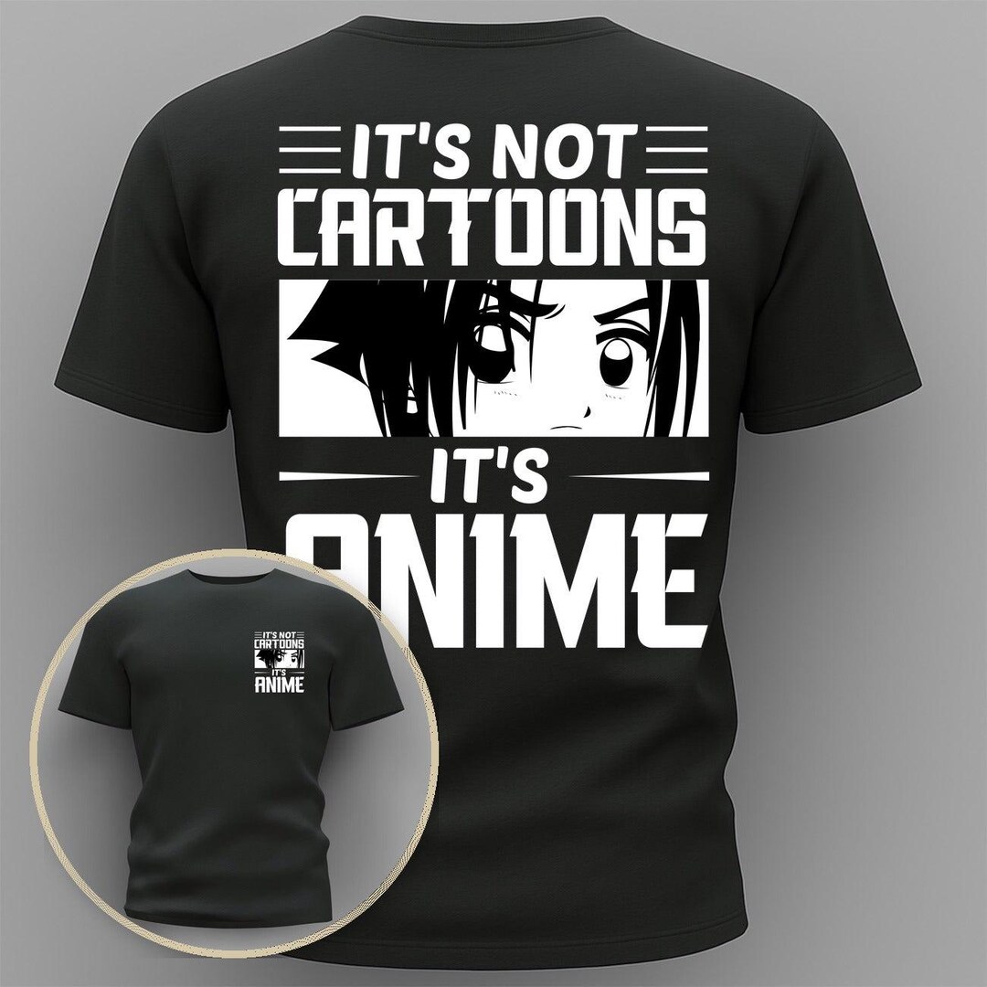 Buy Its Not Cartoons Its Anime Boy Manga T S | Statement Graphic T ...