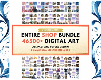 Digital Papers Entire Shop Bundle, 3000 Junk Journal Papers, Digital ...