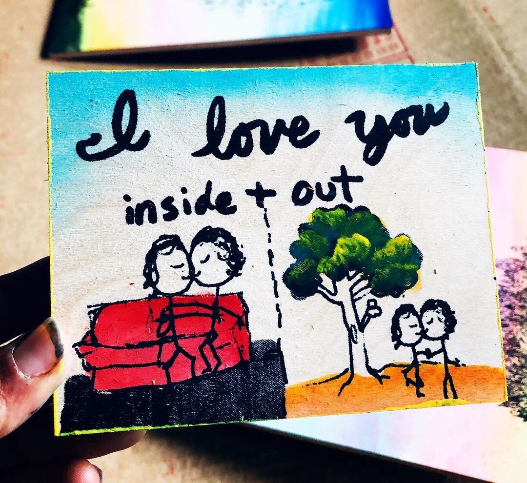 I Love You Inside and Out - Etsy