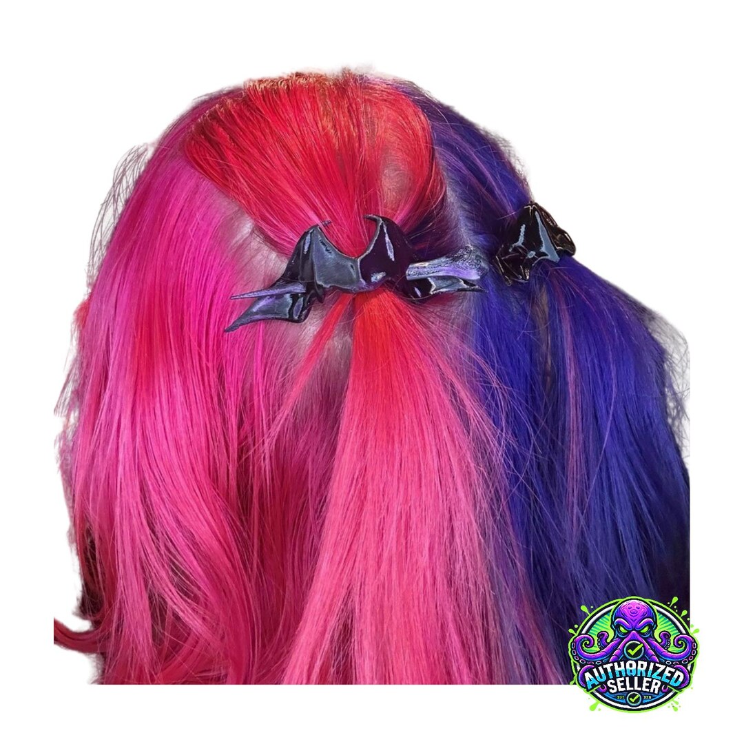 Bat Wing Hair Pin: Gothic Vampy Hair Clip - Etsy