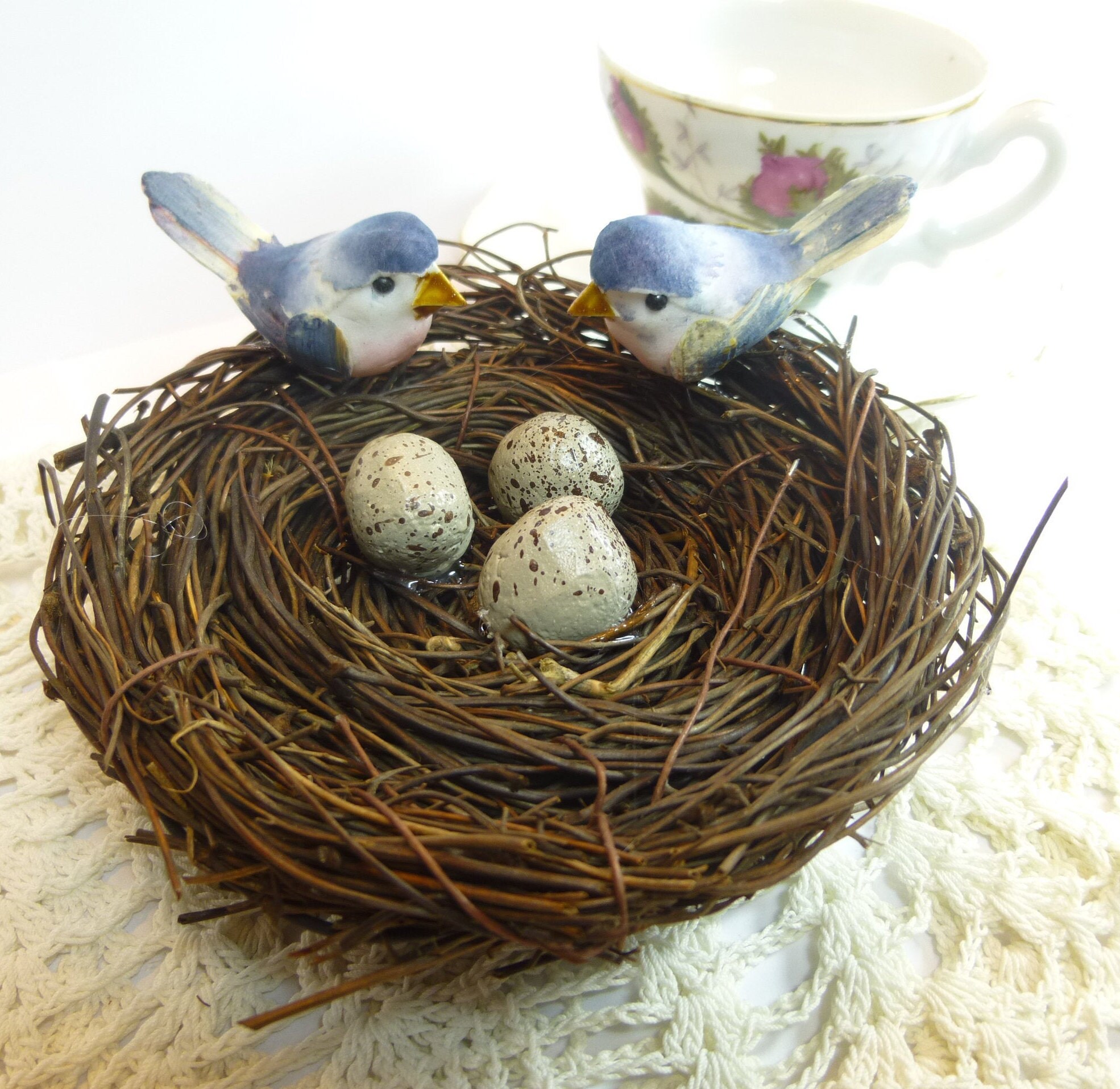 3 4 Inch Decorative Bird Nests Wedding Shower Floral Supplies - Etsy ...