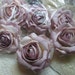 6 Large Lavender Mauve Parchment Paper Roses Wedding Floral Decorations ...