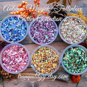 Fall Glitter Collection 2 /autumn Magick Fallin Love Custom Glitter ...