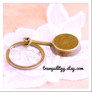 Fried Egg Key Ring ,breakfast Key Ring Sunny Side up Fried Egg Alloy ...