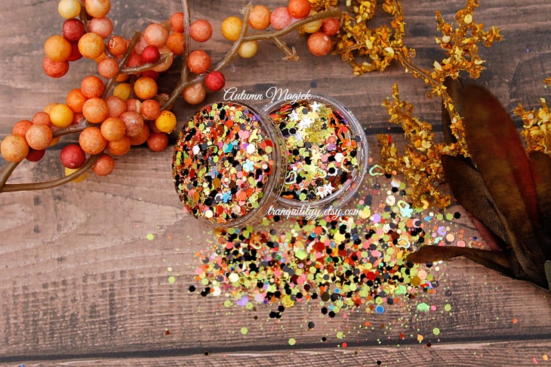 Fall Glitter Collection 2 /Autumn Magick Fallinlove Custom | Etsy