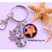 Beach Key Ring , Starfish Beach Ocean Key Ring , By: Tranquilityy - Etsy