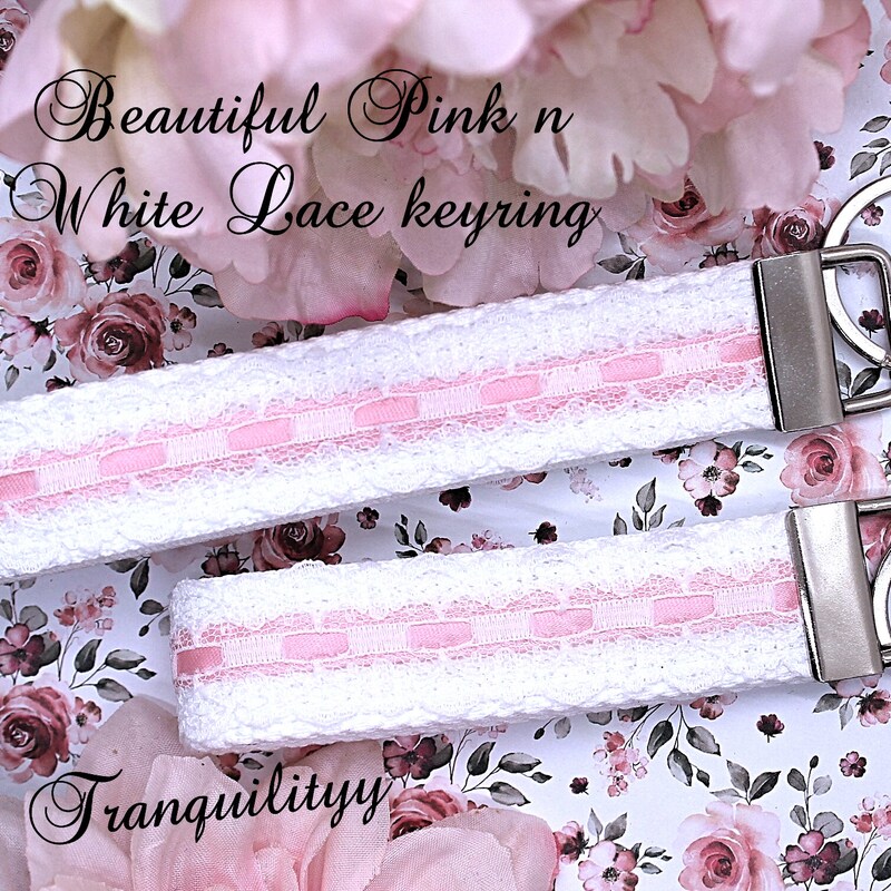 Lace Keychain - Etsy