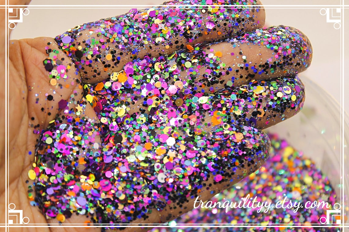 Glitter Mix/delirium Glitter Mix/tumblr Glitter/wax Melts/geode Coaster ...