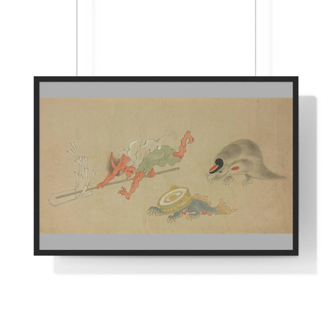 The Hyakki Yagyo Emaki Night Parade of One Hundred Demons - Etsy