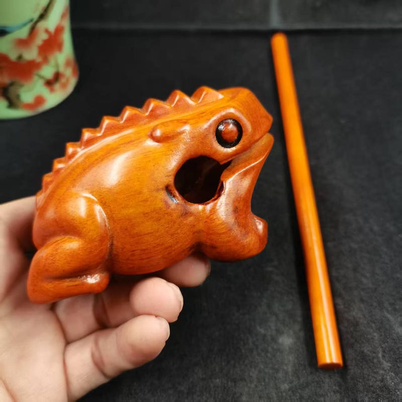 Wooden Frog Instrument - Etsy
