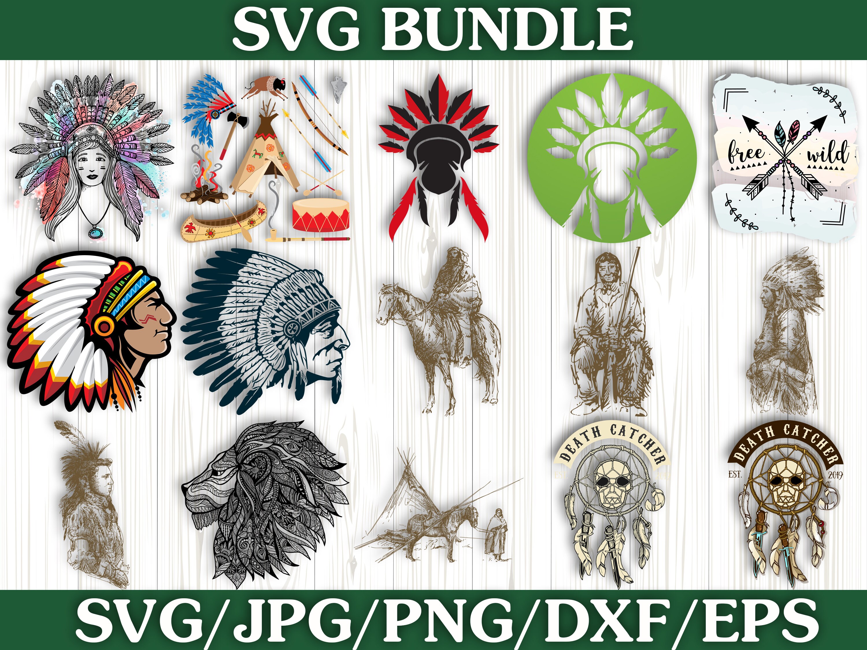 Native SVG Bundle, Native Digital SVG Bundle, Native Digital Design ...