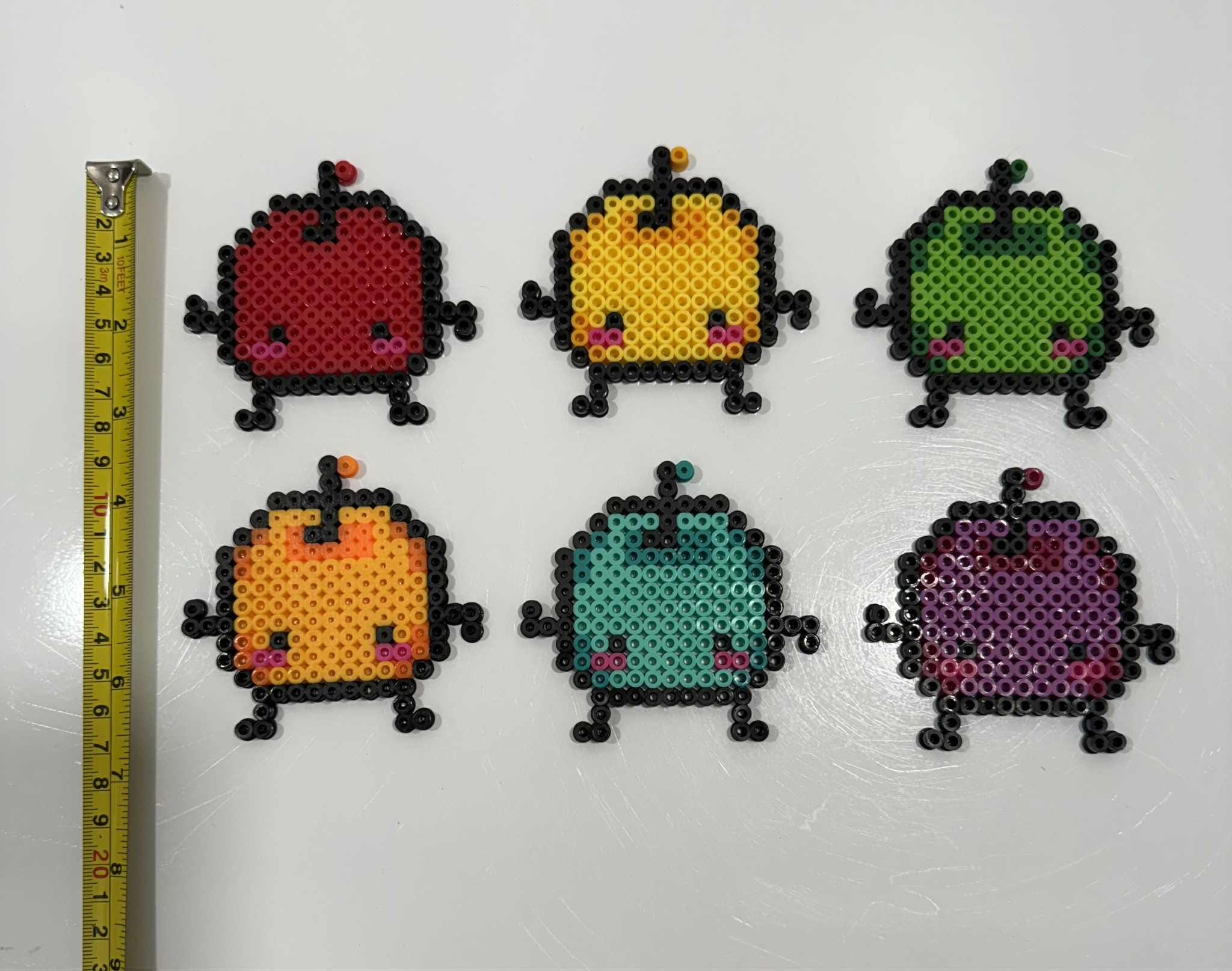 Pixel Art Junimo Perler Beads – Stardew-inspired Decorations – Choose ...