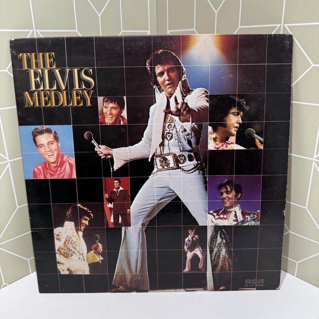 Elvis Presley – the Elvis Medley (original Vinyl 45 RPM) VG+ – Classic ...