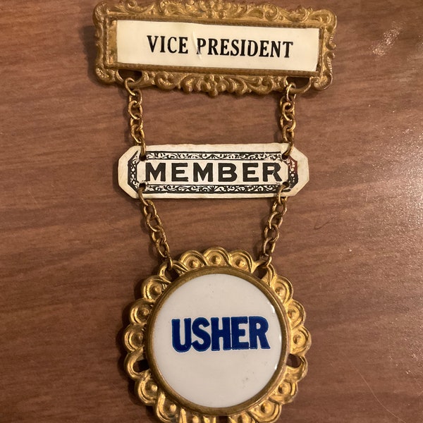 Church Usher Badges - Etsy