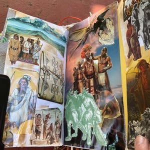 Native American Junk Journal Art Notebook Indigenous Keepsake Diary ...