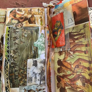 Native American Junk Journal Art Notebook Indigenous Keepsake Diary ...
