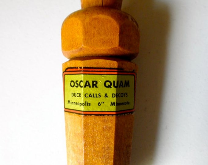 Vintage Oscar Quam Octagonal Duck Call // 6" // Highly Collectible ...