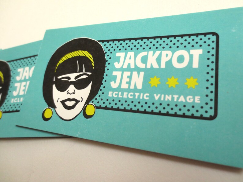 Jackpot Jen Vintage Magnet Fridge Magnet Retro Girl Kitchen | Etsy