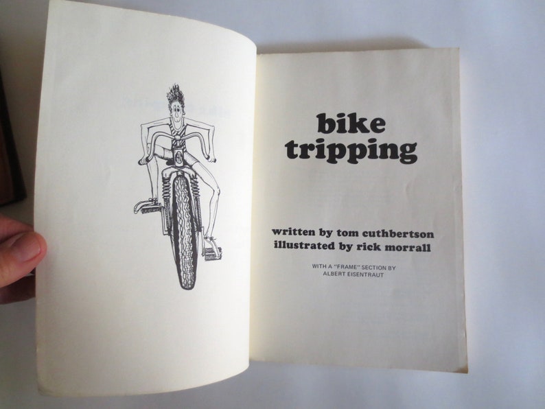 Bike Tripping by Tom Cuthbertson 1972 Paperback Wacky Bike - Etsy