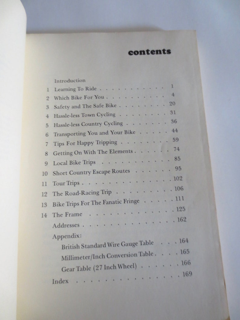 Bike Tripping by Tom Cuthbertson 1972 Paperback Wacky Bike - Etsy