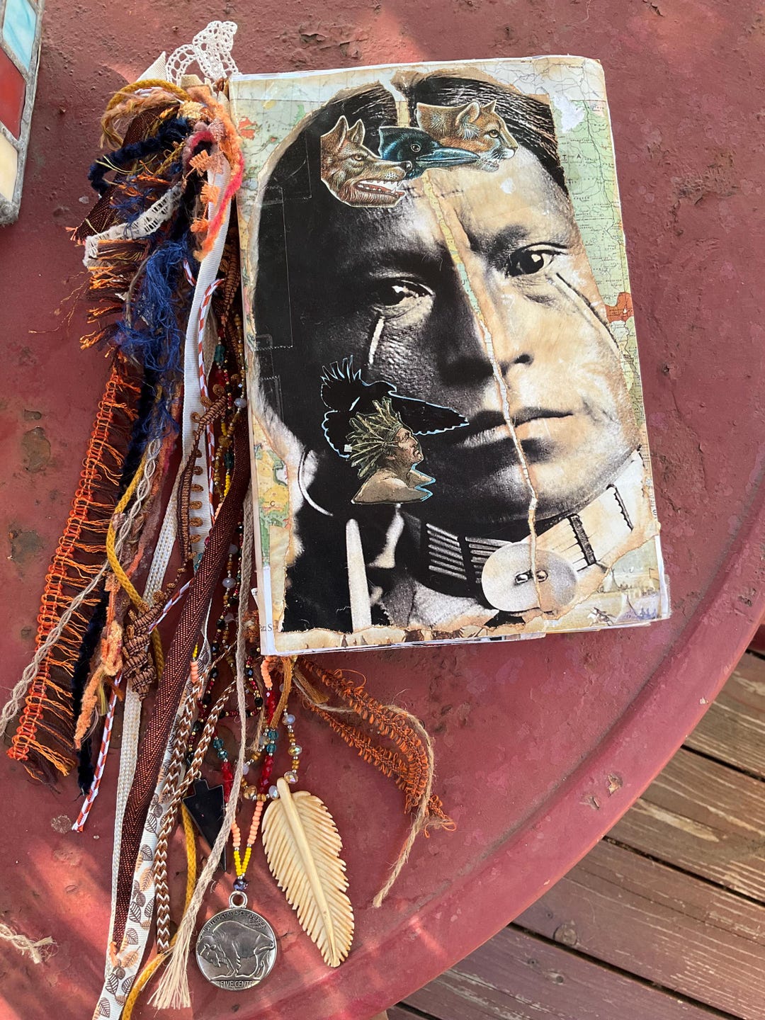 Native American Junk Journal Art Notebook Indigenous Keepsake Diary ...