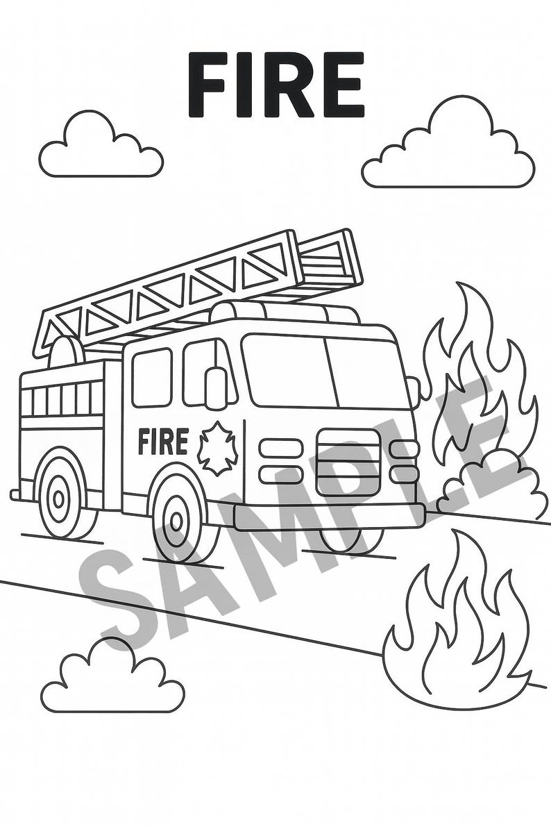 Meet the First Responders Coloring Book - Etsy