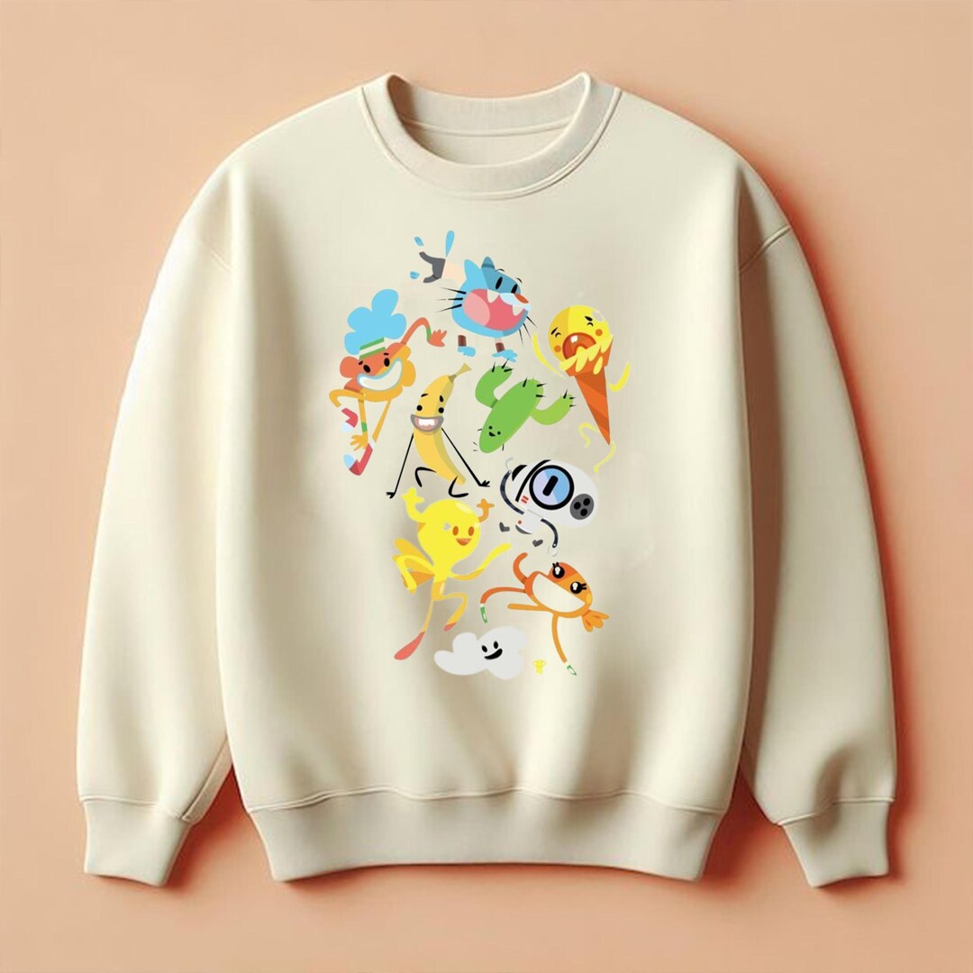 The World of Gumball Cartoon Sweatshirt – Graphic Crewneck Apparel - Etsy