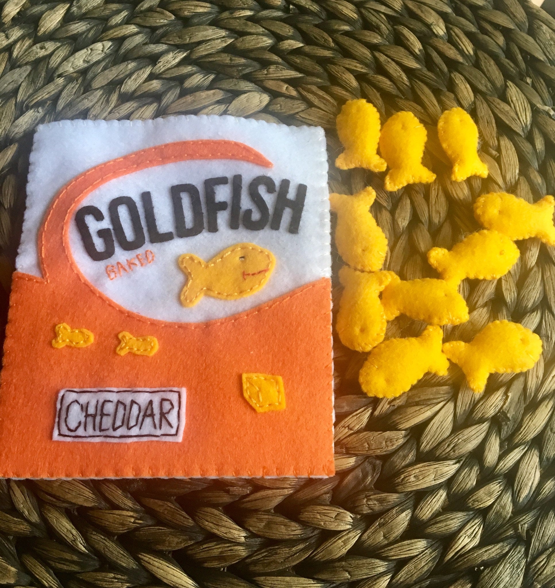 Yellow Goldfish Crackers