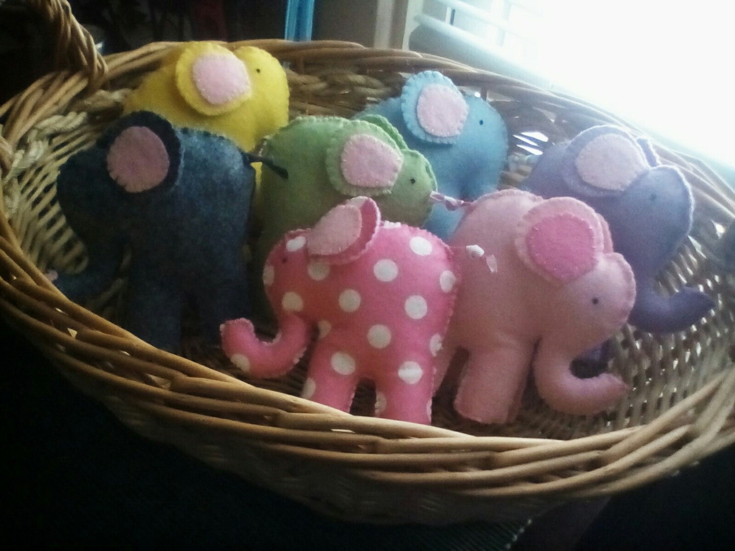 Felt Elephants | Etsy