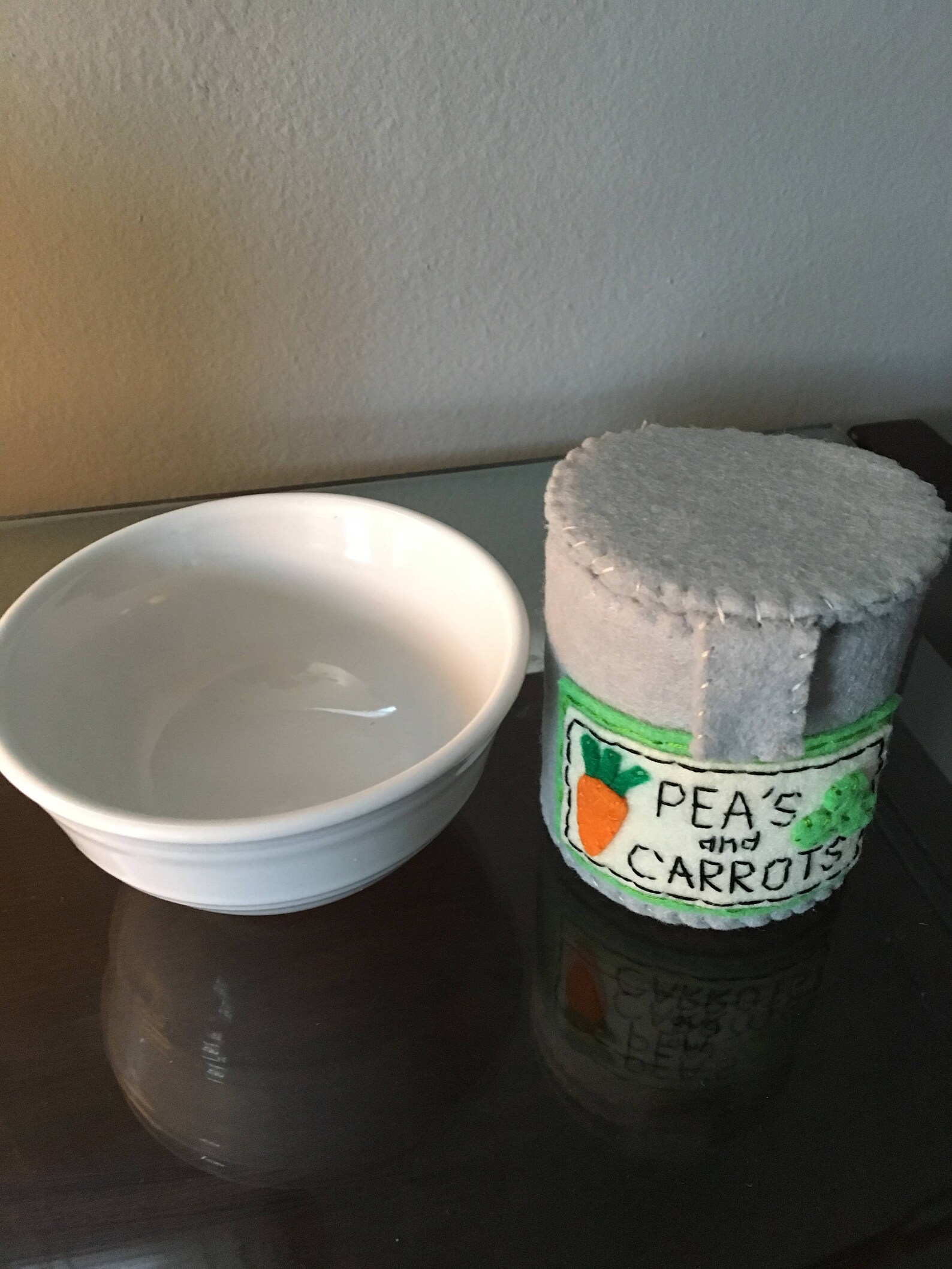 Felt Peas and Carrots in a Can - Etsy