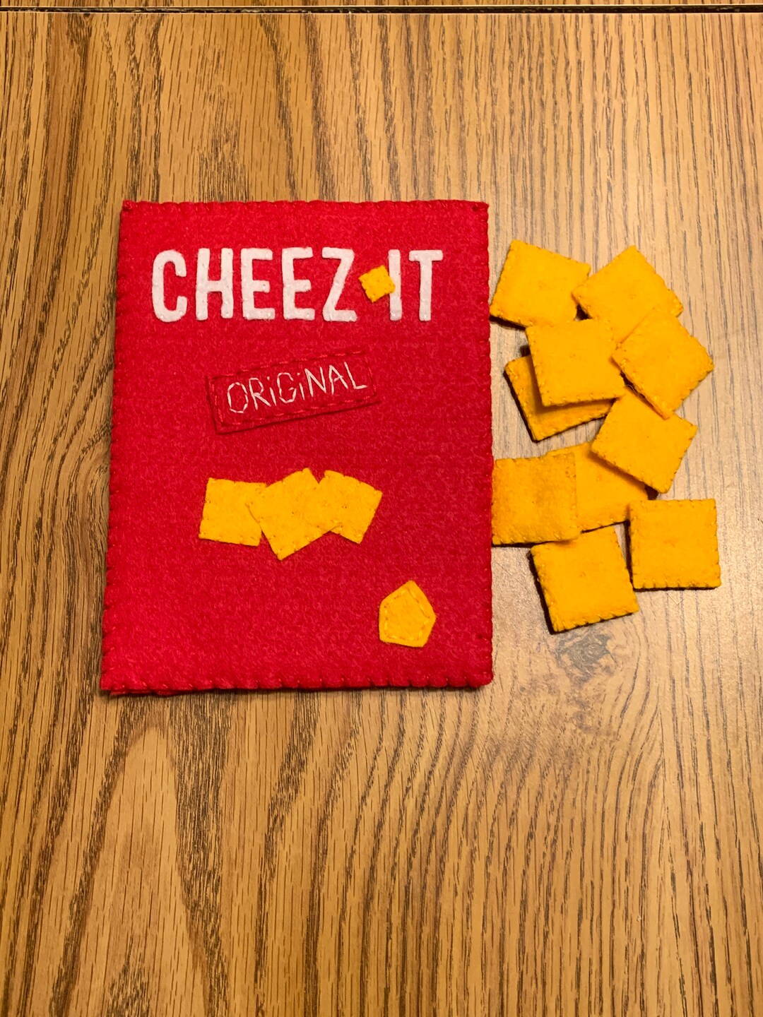 Cheese Crackers Felt Food - Etsy