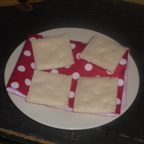 Felt Mini Cheese Crackers - Etsy