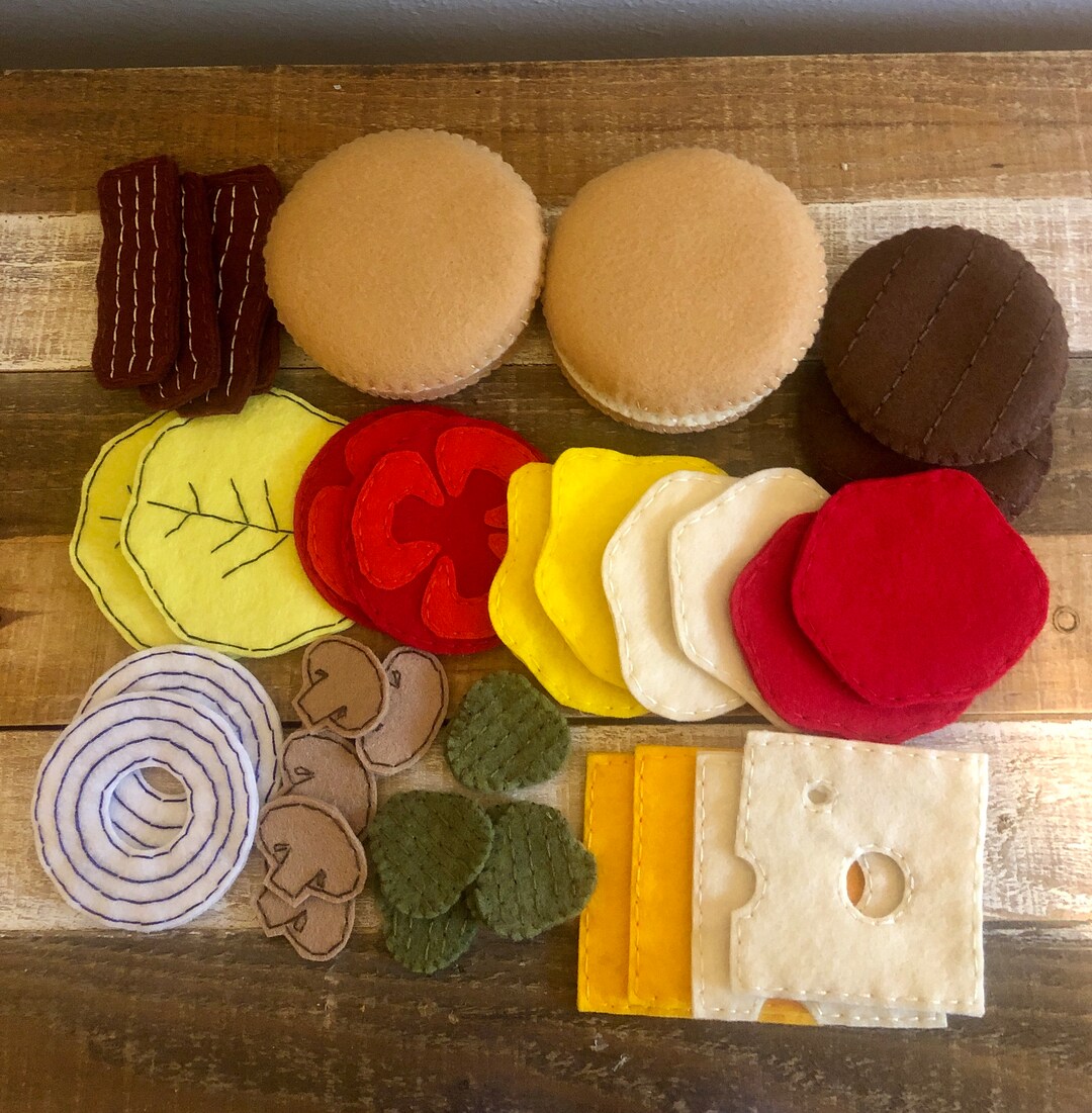 Cheeseburger Set - Etsy