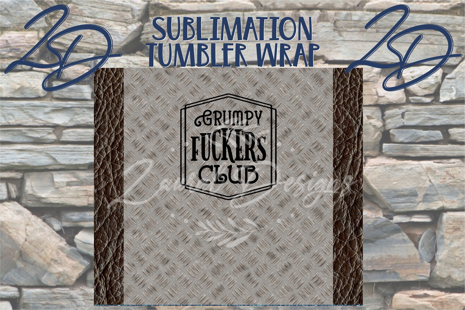 Grumpy Fuckers Club Mens Tumbler Wrap PNG Designs Sublimation - Etsy