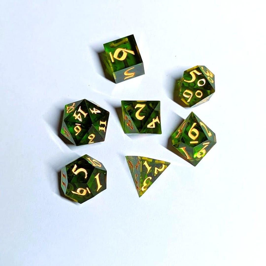 Forest Sprite Resin Dice Set - Etsy
