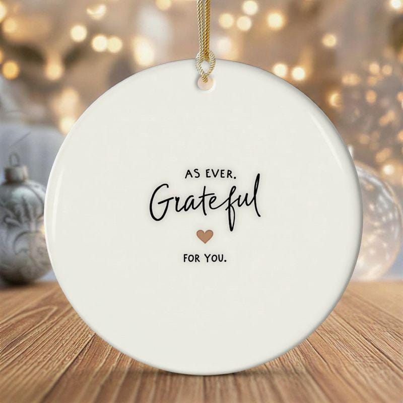 Grateful Heart Ornament - Etsy