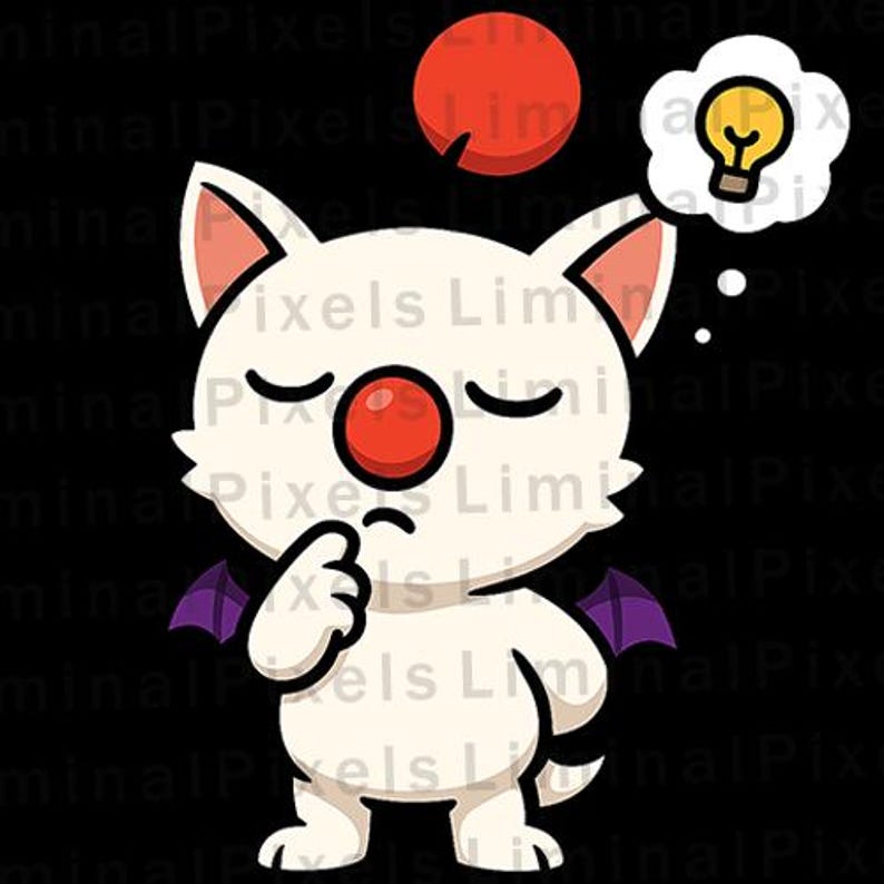 Final Fantasy Emote Pack | 24 Twitch Icons | Chibi Tonberry, Chocobo ...