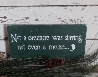 Not Even a Mouse - Etsy