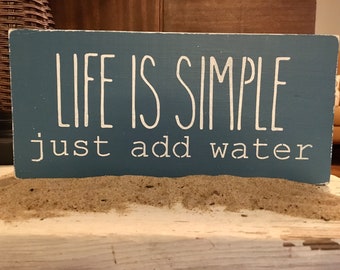 Life is Simple | Etsy