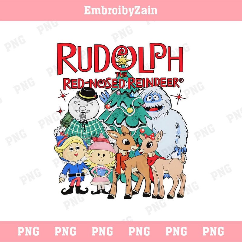 Rudolph Red Sweatshirt - Etsy