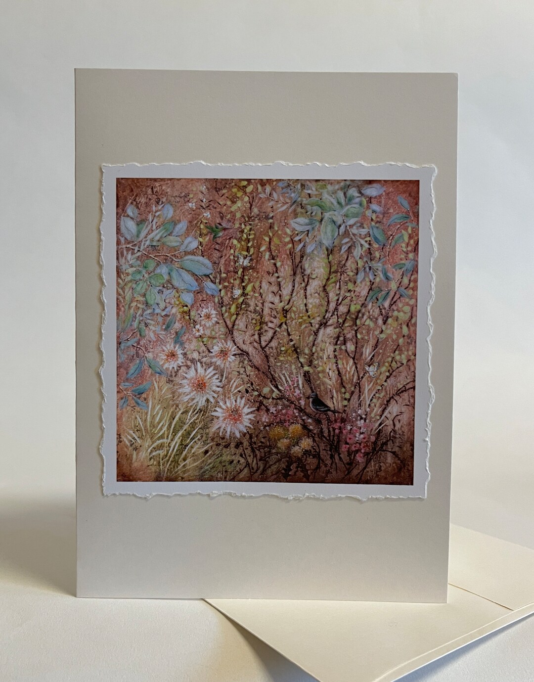 Tangled Delight Greeting Card - Etsy