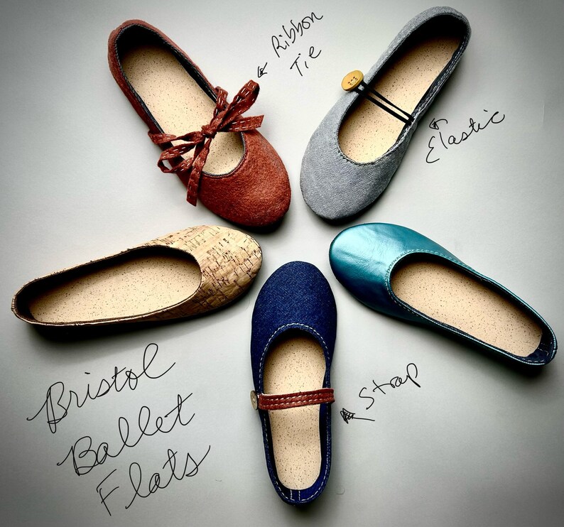 Ballet Flats Shoe Making Sewing Pattern Digital Download for Women ...
