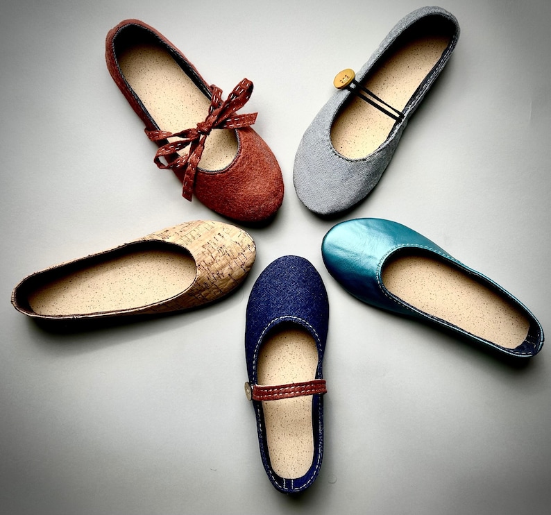 Ballet Flats Shoe Making Sewing Pattern Digital Download for Women ...